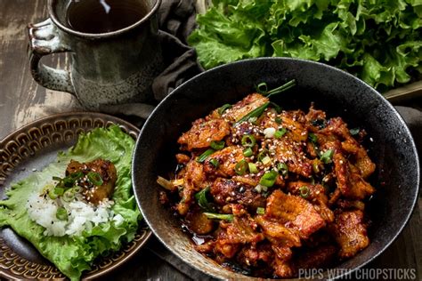 Spicy Pork Bulgogi Classic Jeyuk Bokkeum Recipe