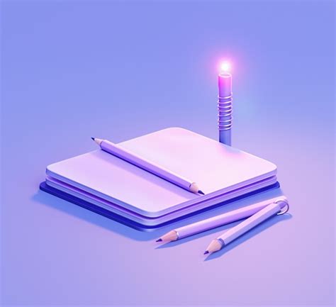 Premium Ai Image Pencil 3d Rendering Style