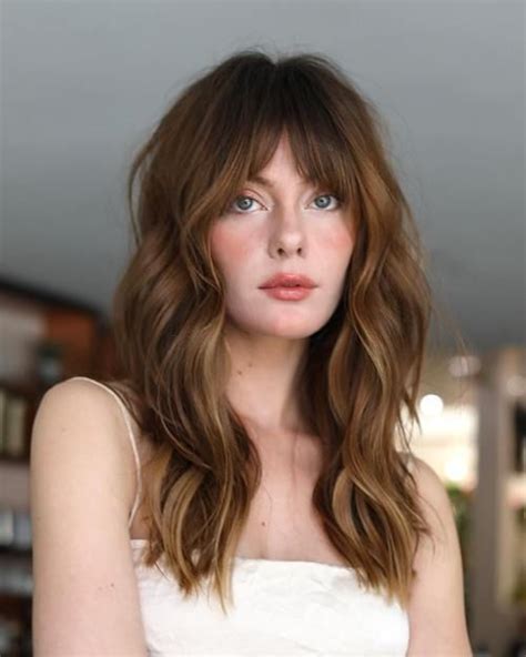 50 Cute Long Layered Haircuts With Bangs For 2024 Long Hair With