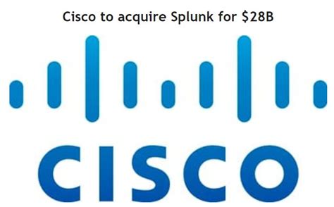 Cisco Buys Splunk For 28b Janet George Mscs Posted On The Topic Linkedin
