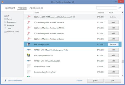 how to install php for iis