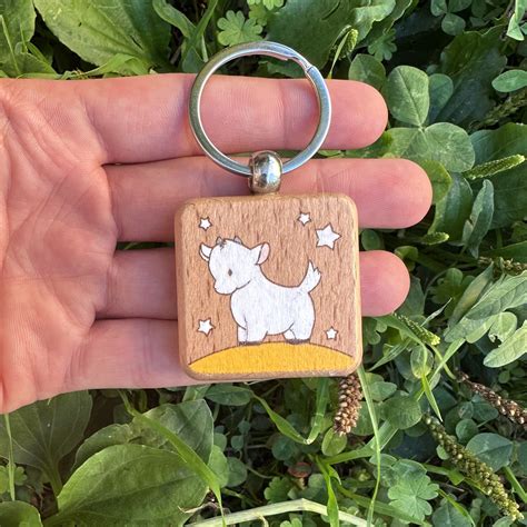 Bomboniere Capretta Portachiavi O Calamita Arte Green