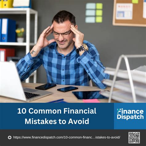 10 Common Financial Mistakes To Avoid Finance Dispatch