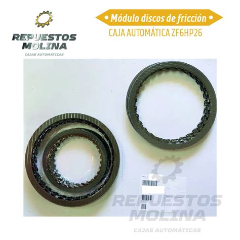 Módulo discos de fricción CAJA AUTOMÁTICA ZF HP Repuestos Molina