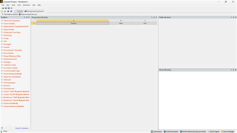 New To Ansys When I Open Engineering Data Why No Materials Showsup
