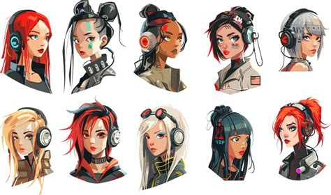 Cyberpunk Vector Images Over 21000