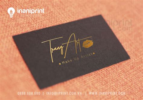 Mẫu Cardvisit Make Up Danh Thiếp Make Up Name Card Trang điểm Cho