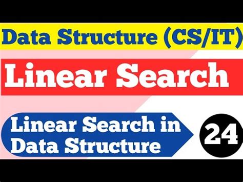 Introduction To Searching In Data Structure Linear Search Binary Search Data Structure