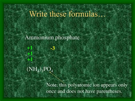 PPT Writing Ionic Formulas PowerPoint Presentation Free Download ID 810717