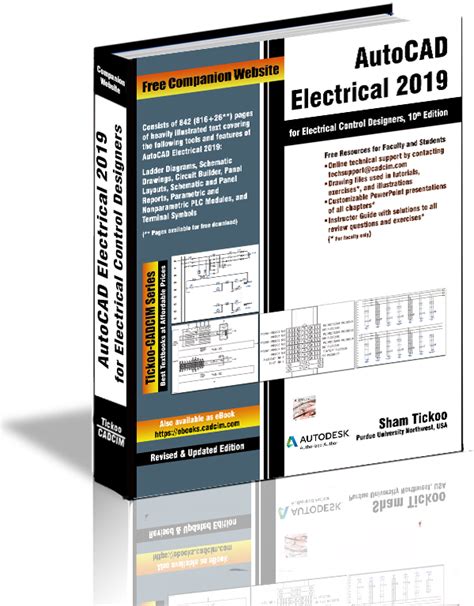 AutoCAD Electrical 2019 For Electrical Control Designers Book By Prof