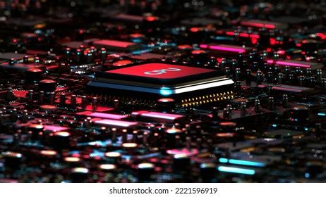 Microprocessor Signal Images Stock Photos Vectors Shutterstock