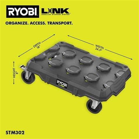 Ryobi Link Modular Dolly Multi Purpose Rolling Base Matthews Auctioneers