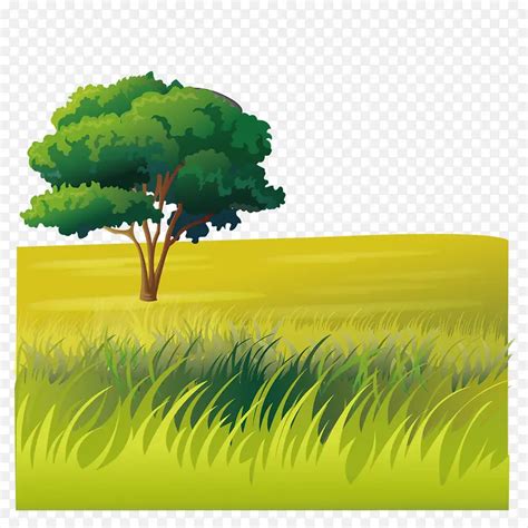 草原上的树木PNG图片素材下载 图片编号ymaprgvy 免抠素材网