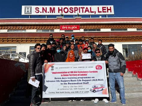 Week Long Training Program On Advance Life Supportbasic Life Support