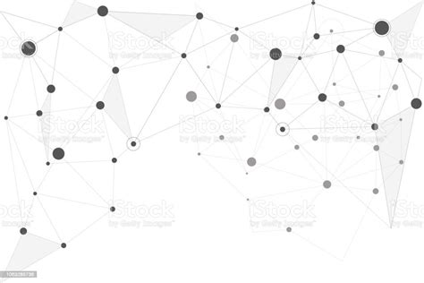 接続点と線を抽象化します接続の科学と技術背景の概念 つながりのベクターアート素材や画像を多数ご用意 つながり イノベーション