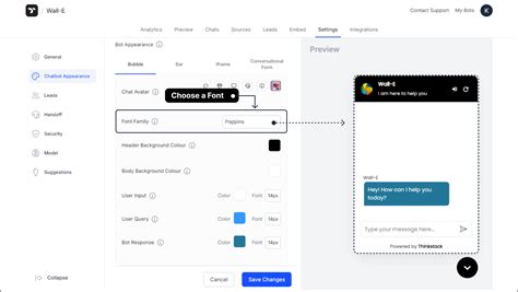 Customize Your Chatbot Appearance Thinkstack Help