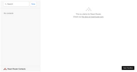 react router v6 tutorial codesandbox
