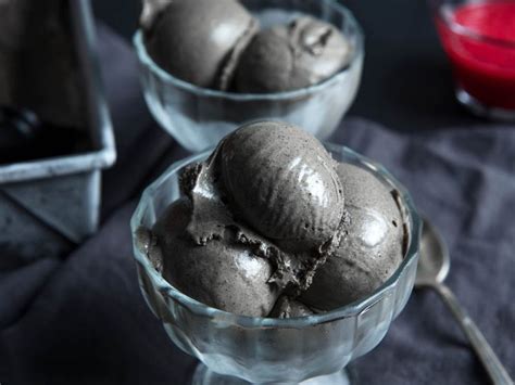 Japanese Black Sesame Ice Cream Recipe Black Sesame Ice Cream No
