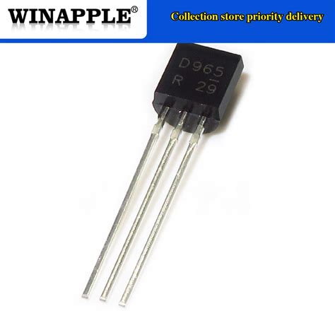 50pcslot 2sd965 To 92 D965 To92 New Triode Transistor In Stock
