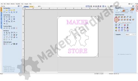 CNC Workflow Using Vectric VCarve VCarve Pro For CNC Maker Hardware