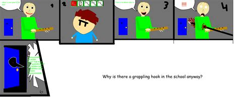 Baldi Why Is There A Grappling Hook In The School Anyway By Braxton Adams On Newgrounds