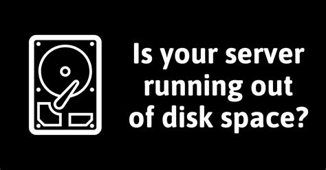 Web Server Disk Space Monitoring Tools For Wordpress Hosting
