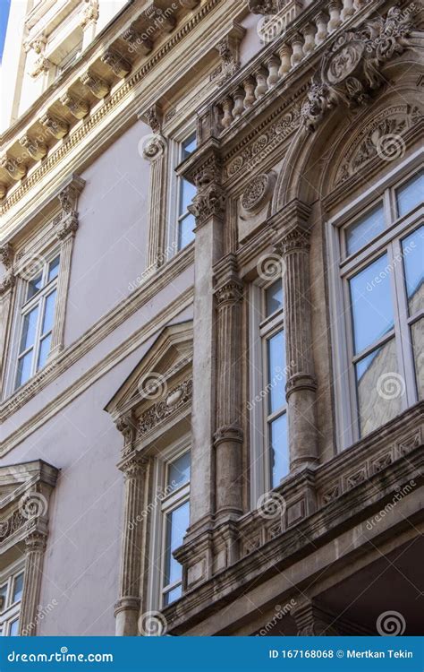 Classical Architecture Exterior Walls Doors And Windows Old Building