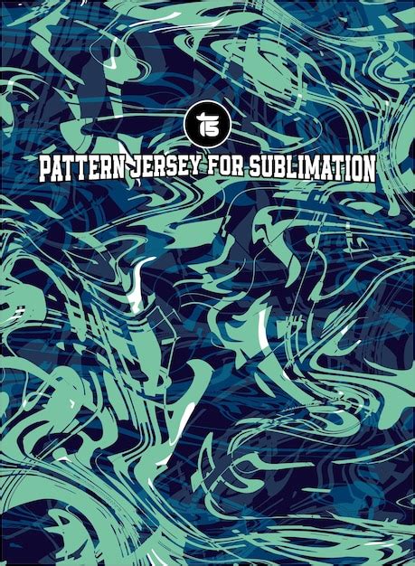 Premium Vector Pattern Jersey For Sublimation
