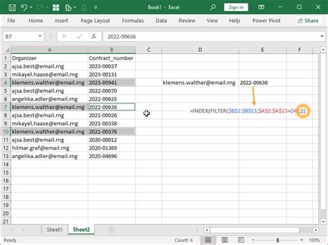 Lookup The 2nd The 3rd Or The Nth Value