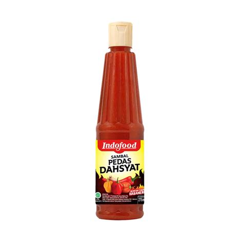 Indofood Sambal Pedas Dahsyat 275ml Online At Best Price Chili Sauces