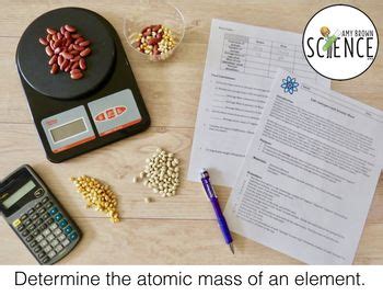 Isotopes And Atomic Structure Chemistry Lab Calculating Average Atomic Mass Chemistry Labs