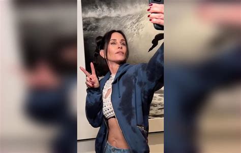 Courteney Cox Shows Off Her Abs In Gen Z Girl Video Watch