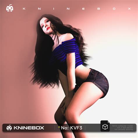 《virt A Mate》原创设计专区 Kvf3 Virt A Mate Vam游戏mod人物卡下载 Kninebox原创设计系列vam