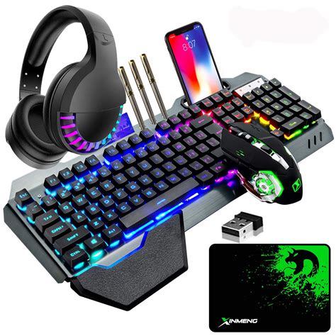 Wireless Gaming Keyboard And Mouse And Headset And Mouse Pad Desertcart India