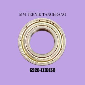 Jual Ball Bearing 6920 ZZ Tutup Besi 2rs Tutup Karet Id 100 Od 140