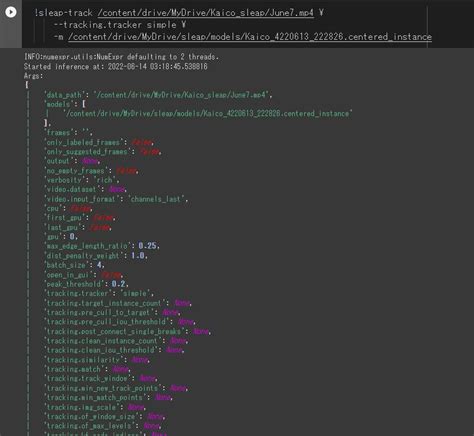 I Can Not Infer My Mp4 Video · Talmolab Sleap · Discussion 793 · Github