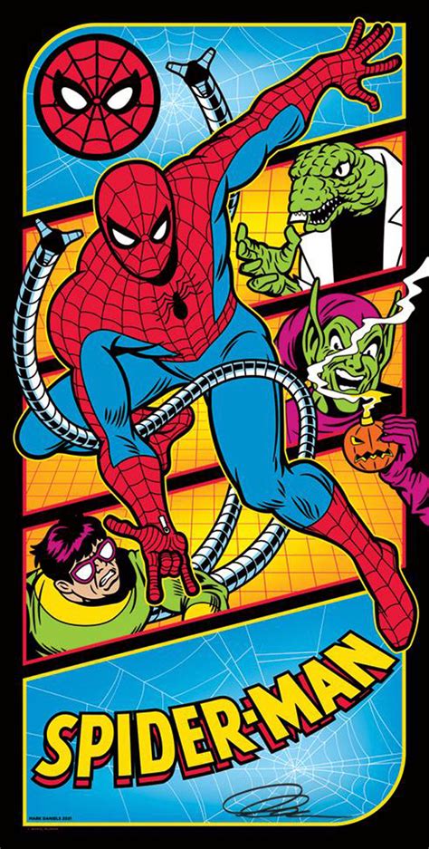 Spidey Versus Lithograph By Acme Archives Sideshow Collectibles