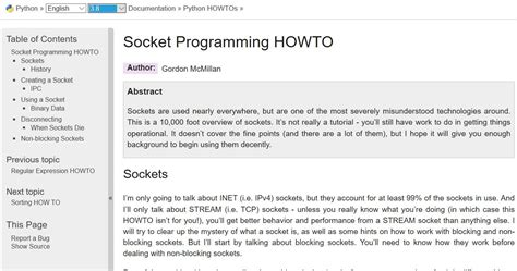 Python Socket