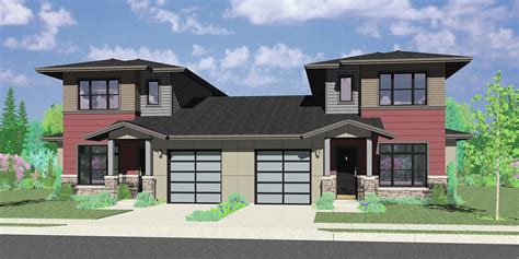 Duplex House And 4 Plex Floor Plans Triplex Designs Bruinier And Associates