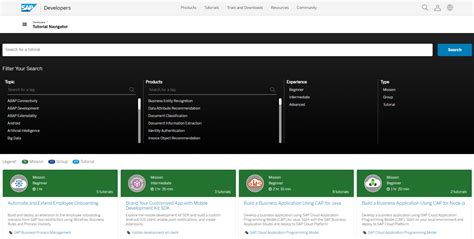 Sap Tutorial Navigator