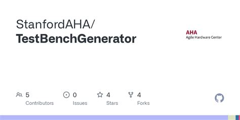 GitHub StanfordAHA TestBenchGenerator