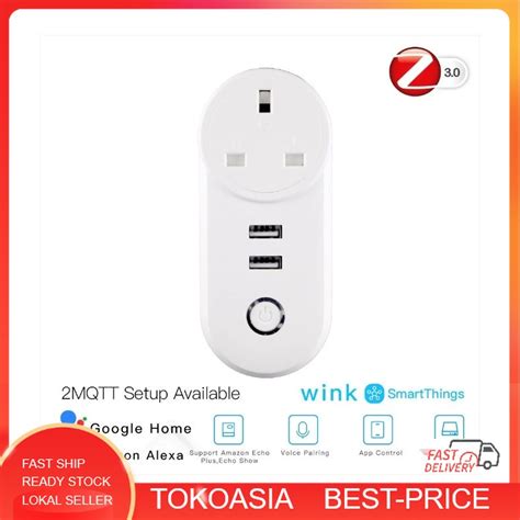 Jual Zigbee Moestuya Euindo Plug Dual Usb Zigbee 30 Wireless