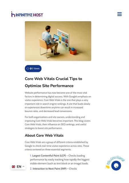 Core Web Vitals Crucial Tips To Optimize Site Performance Pdf