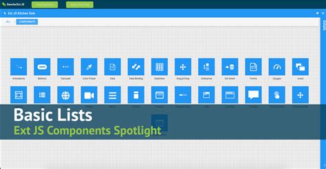 Extjs Charts Kitchen Sink Things In The Kitchen