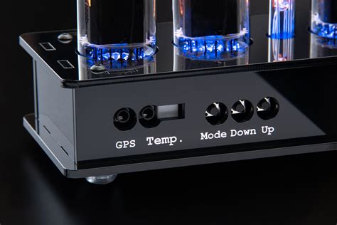 Nixie Tubes Clock IN 18 Arduino Shield Economic Stylish Black Acrylic