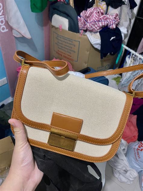 Charles And Keith Sling Bag Women S Fashion Bags Wallets Cross Body Bags On Carousell