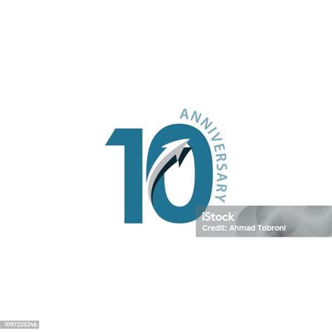 10周年紀念向量範本設計插圖向量圖形及更多事件圖片 事件 商務 商標 Istock
