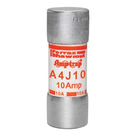A4j10 Mersen Class J Fuse 10a 600v Fast Acting Ferrule
