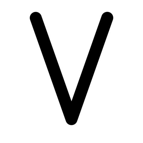 V Icon Icons Logos Symbols Free Download Png Svg