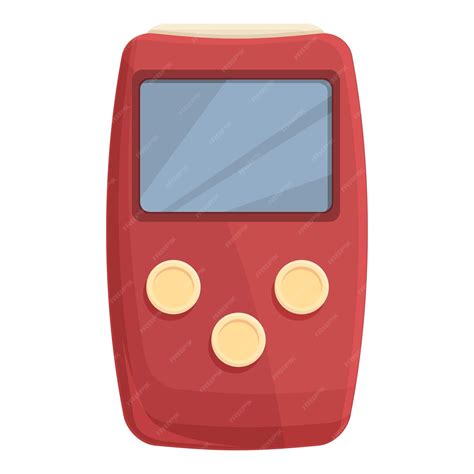 Premium Vector Safety Gas Detector Icon Cartoon Vector Portable